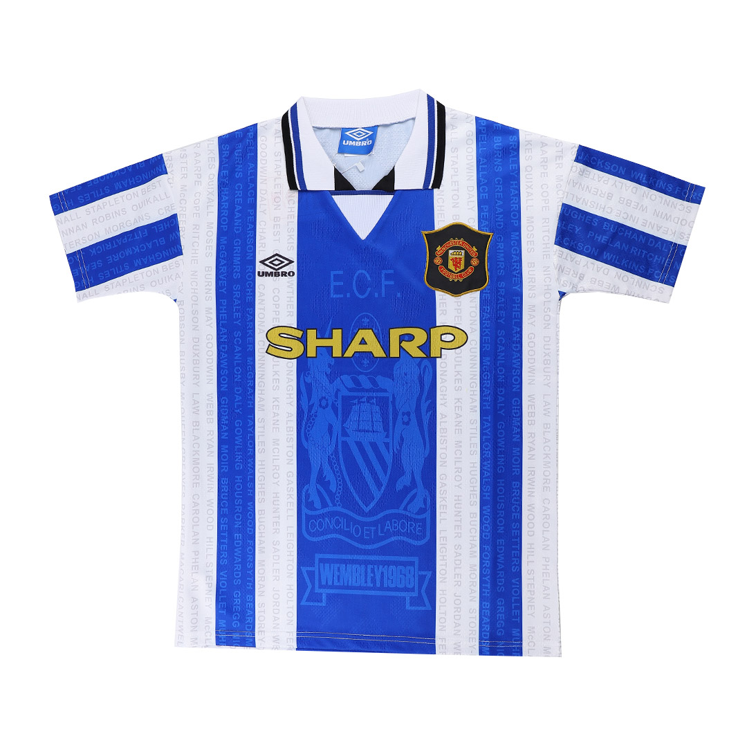 Vintage Soccer Jersey Manchester United Third Away 1994/95 | Gogoalshop