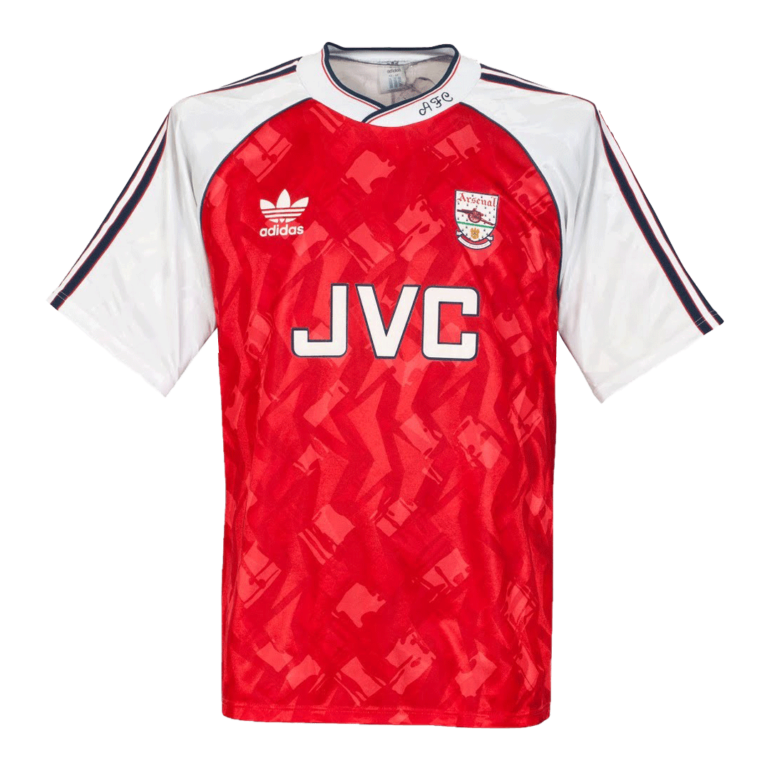Vintage Soccer Jersey Arsenal Home 1990/92 | Gogoalshop Vintage Soccer Jersey Arsenal Home 1990/92 | Gogoalshop
