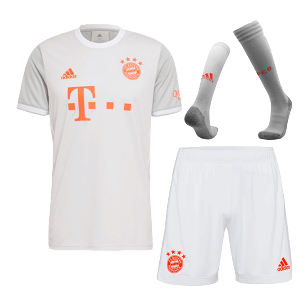 Bayern Munich Away Full Kit 2020/21 By Adidas | Gogoalshop