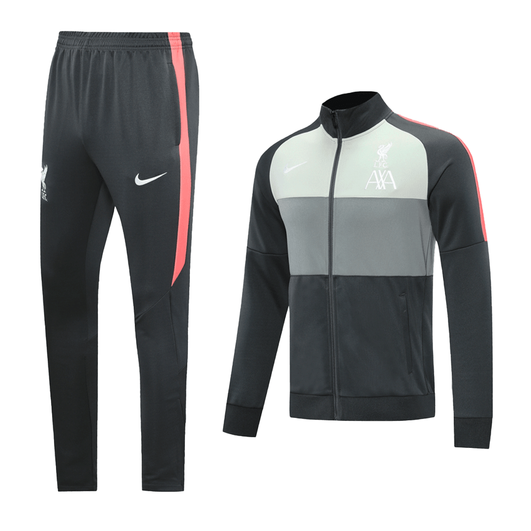 Liverpool Tracksuit 2020/21 Gray&Light Green | Gogoalshop