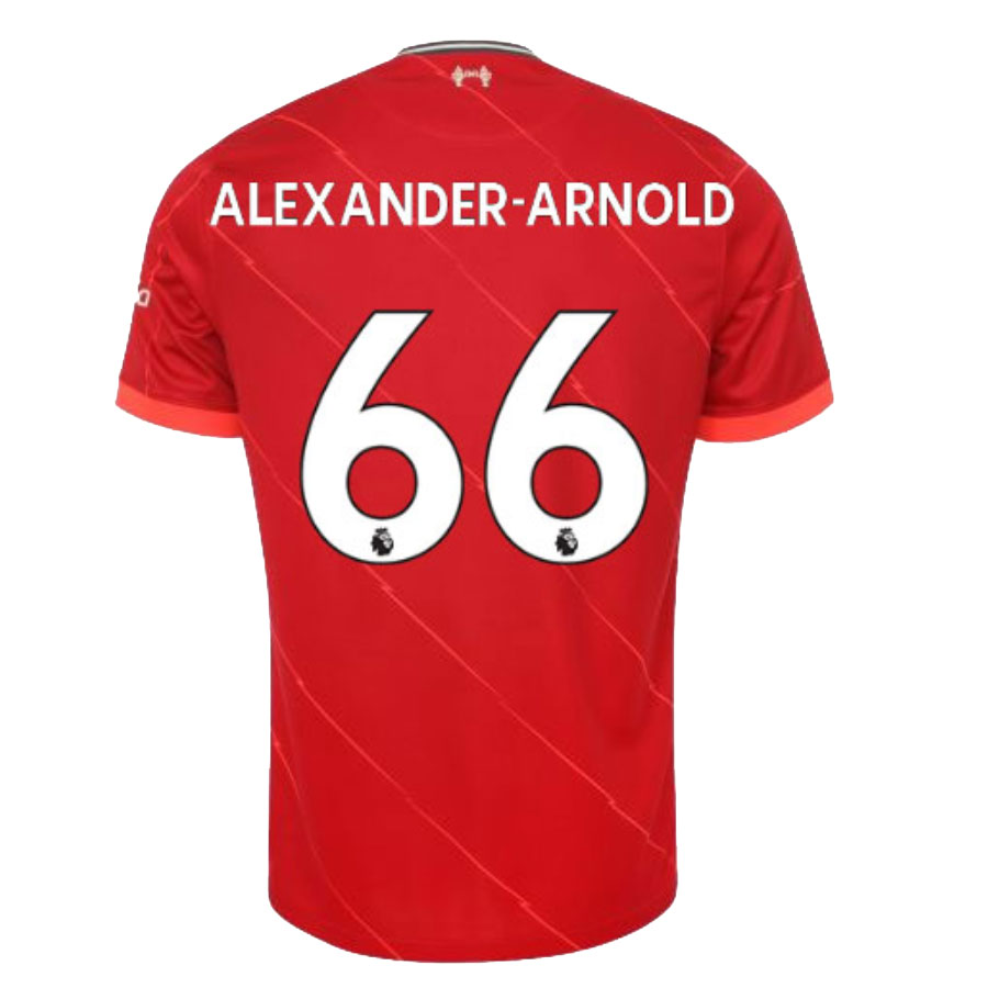 ALEXANDER-ARNOLD #66 Liverpool Home Soccer Jersey 2021/22 | Gogoalshop