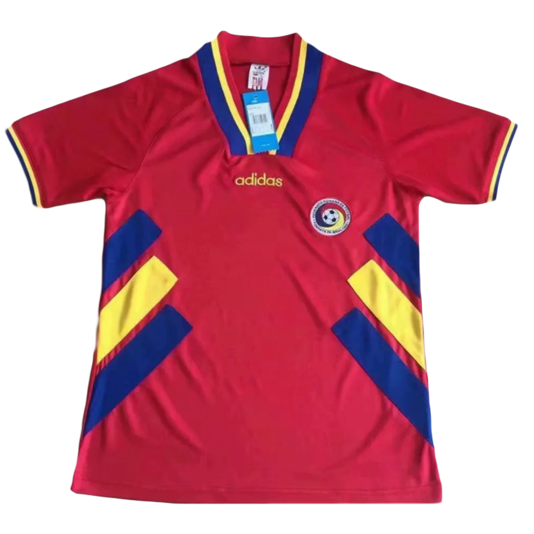 Vintage Soccer Jersey Romania Away 1994 | Gogoalshop