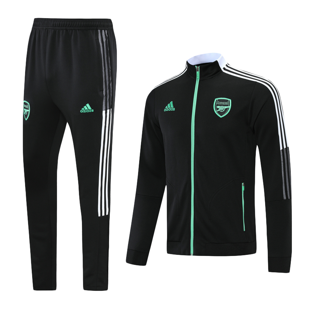 Arsenal Jacket Tracksuit 2021/22 Black | Gogoalshop