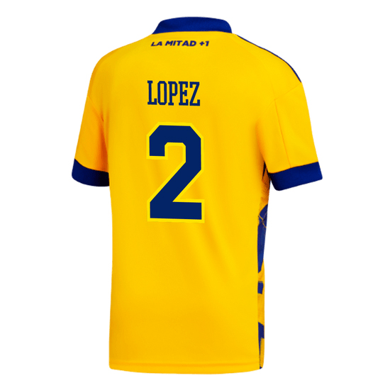 LOPEZ #2 Boca Juniors Third Away Soccer Jersey 2020/21 | Gogoalshop
