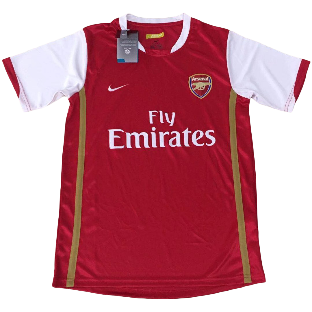 Vintage Soccer Jersey Arsenal Home 2006 | Gogoalshop