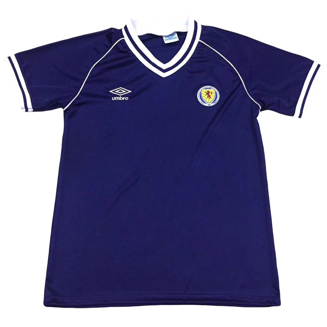 Vintage Soccer Jersey Scotland Home 1982 | Gogoalshop