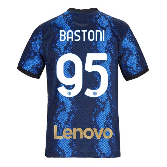 BASTONI #95 Inter Milan Home Soccer Jersey 2021/22 | Gogoalshop