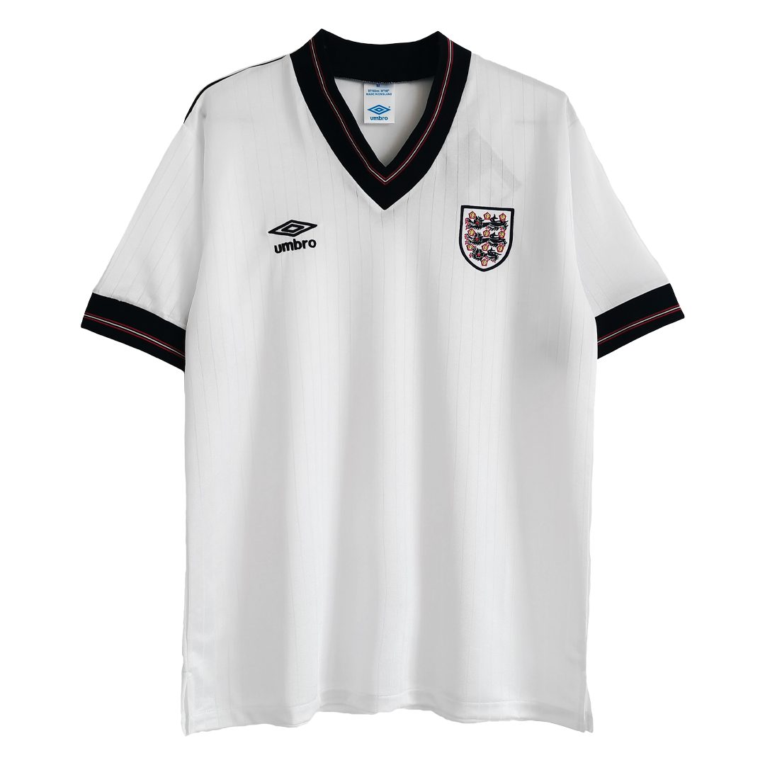 Vintage Soccer Jersey England Home 1984/87 | Gogoalshop