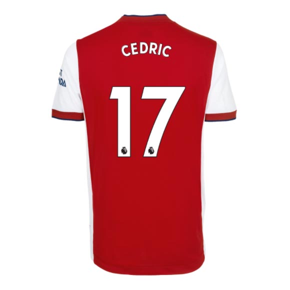 CEDRIC #17 Arsenal Home Soccer Jersey 2021/22 | Gogoalshop