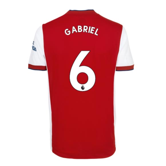 GABRIEL #6 Arsenal Home Soccer Jersey 2021/22 | Gogoalshop