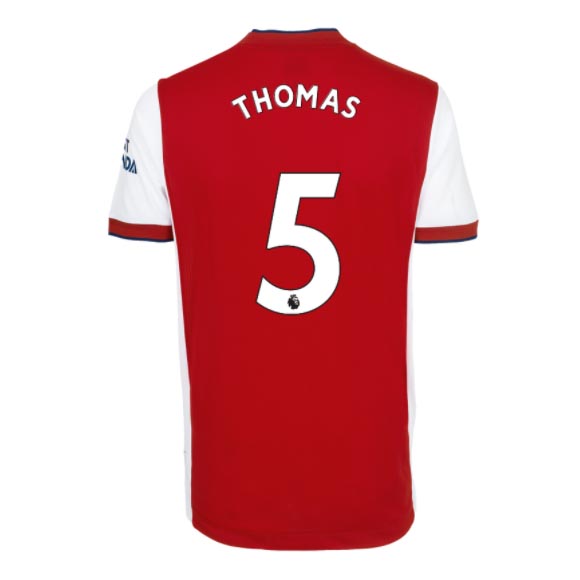 THOMAS #5 Arsenal Home Soccer Jersey 2021/22 | Gogoalshop