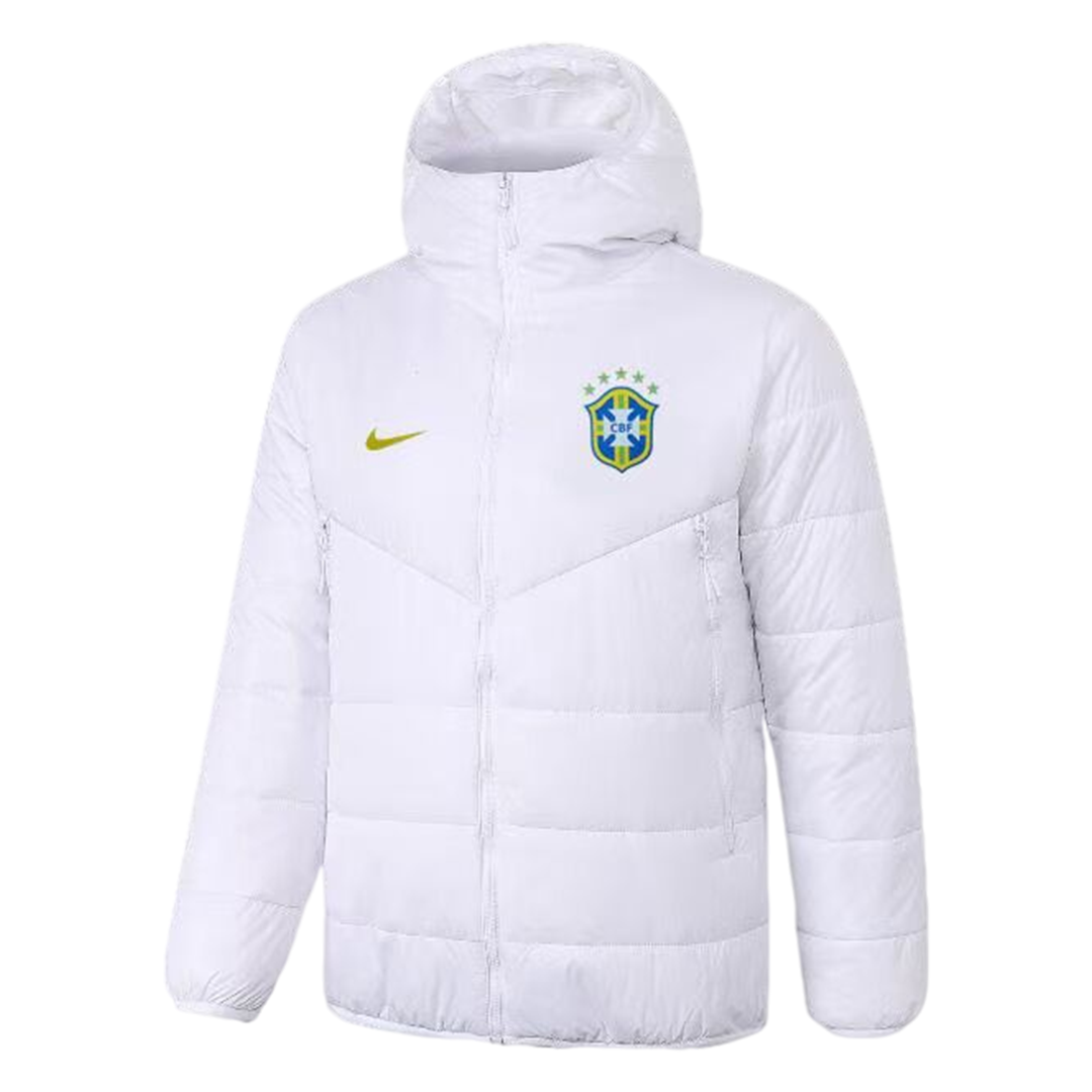 Brazil Winter Jacket 2021/22 - White | Gogoalshop
