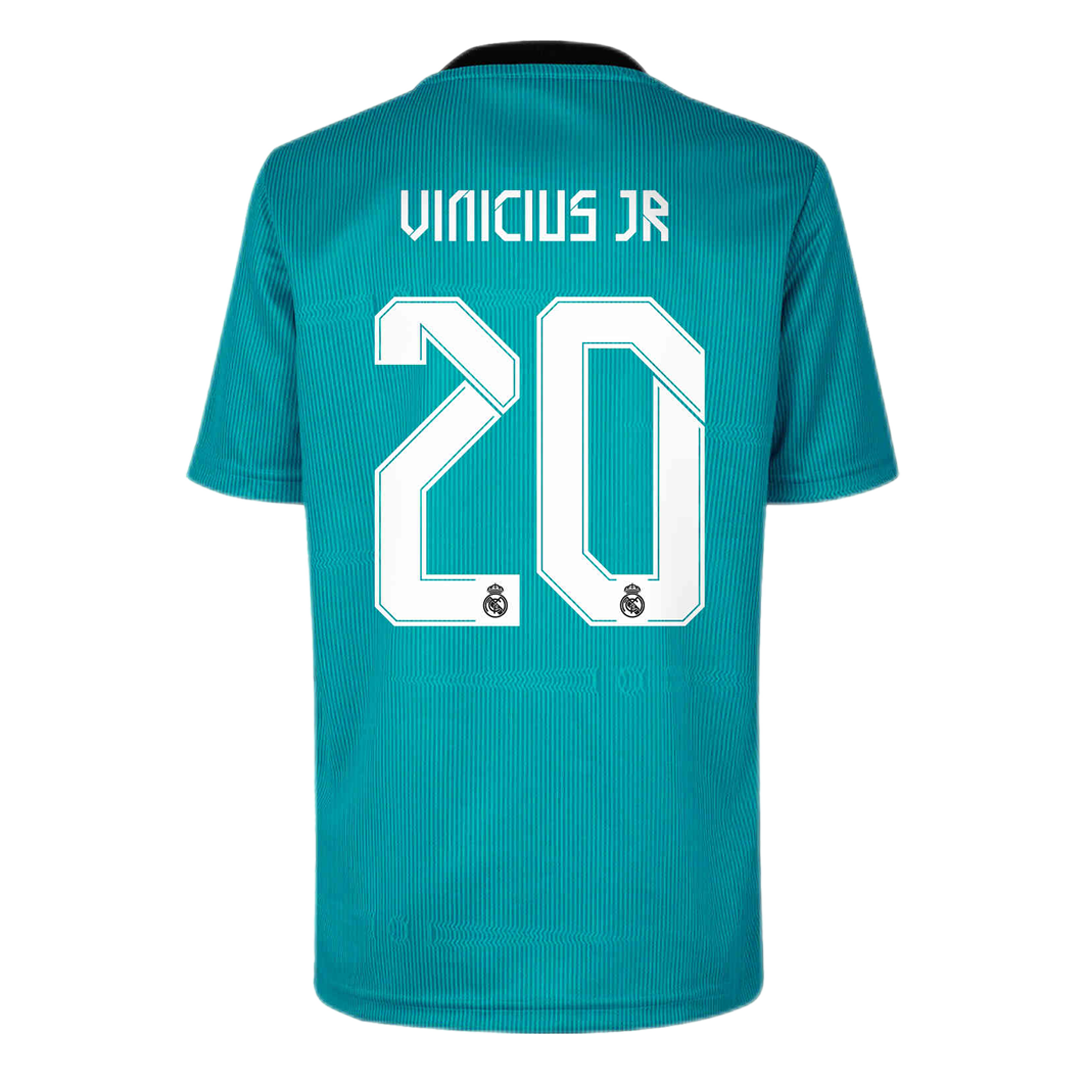 Vinicius Jr. #20 Real Madrid Third Away Soccer Jersey 2021/22 | Gogoalshop