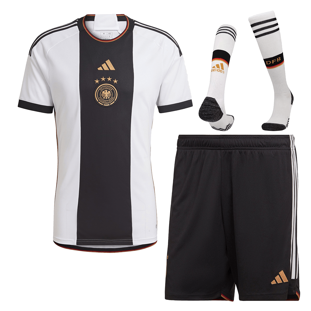 Germany Home World Cup Jerseys Full Kit 2022 | Gogoalshop