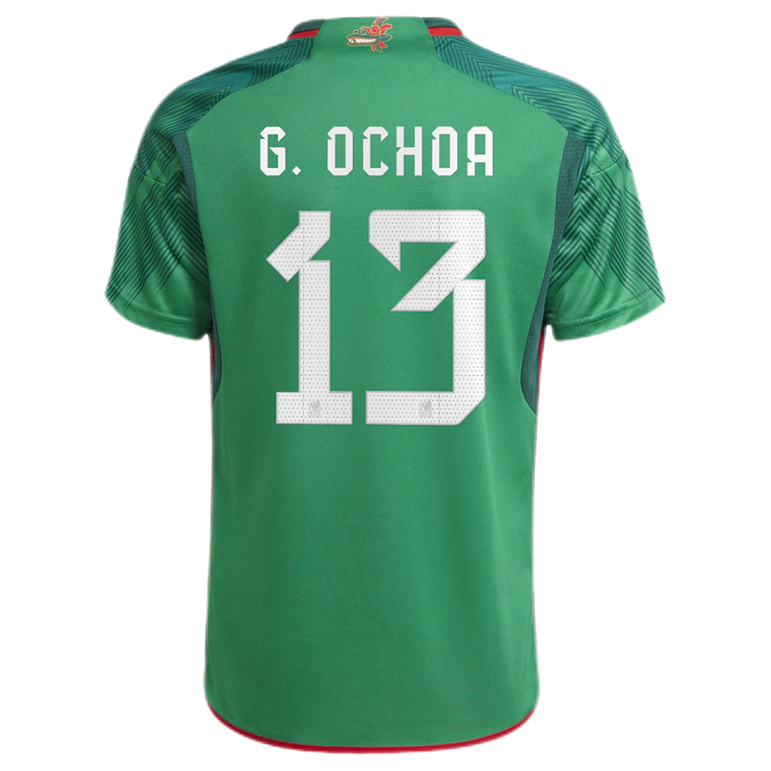 G.OCHOA #13 Mexico Home Jersey World Cup 2022 | Gogoalshop