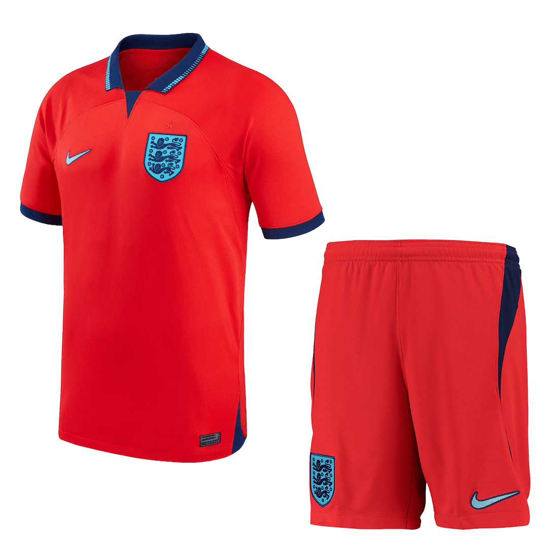 England Away World Cup Kids Soccer Jerseys Kit 2022 | Gogoalshop