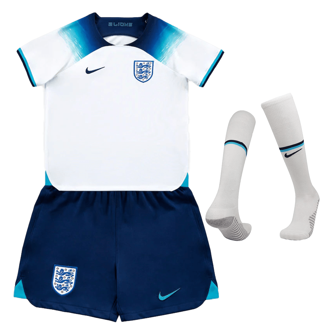 england-home-world-cup-kids-jerseys-full-kit-2022-gogoalshop
