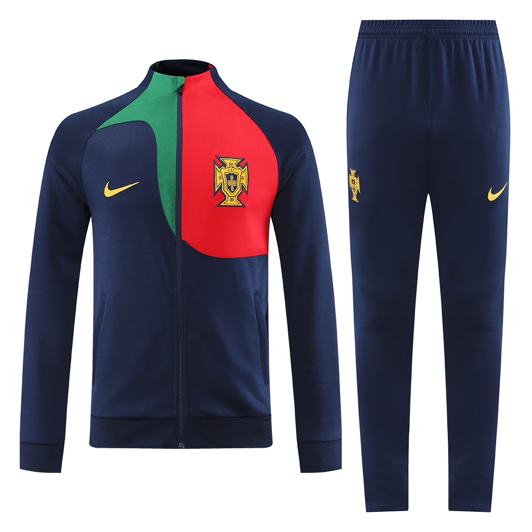 Portugal Jacket Tracksuit 2022 Navy | Gogoalshop
