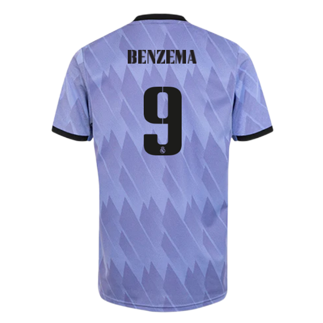 BENZEMA #9 Real Madrid Away Jersey Shirt 2022/23 | Gogoalshop
