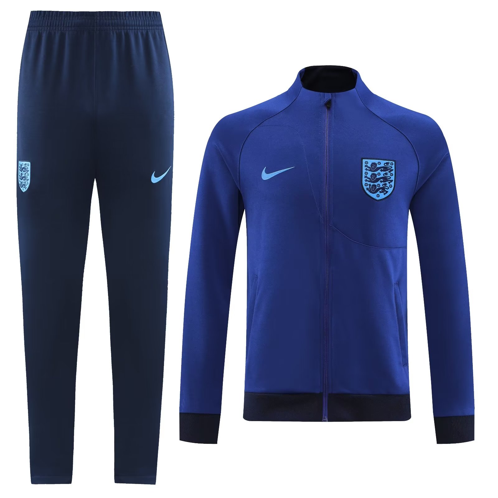 England Jacket Tracksuit 2022 Blue | Gogoalshop