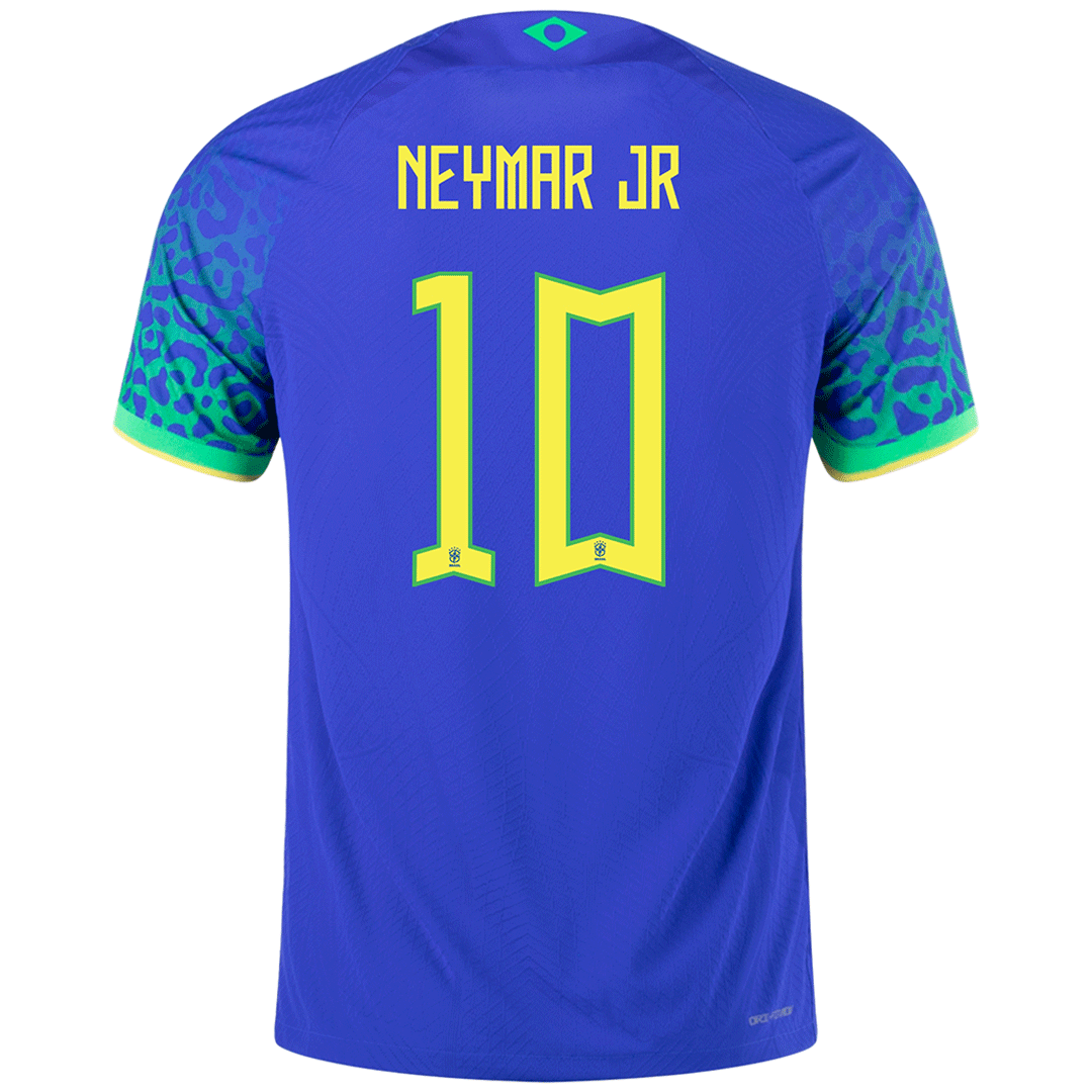 NEYMAR JR #10 Brazil Away Authentic Jersey 2022 | Gogoalshop