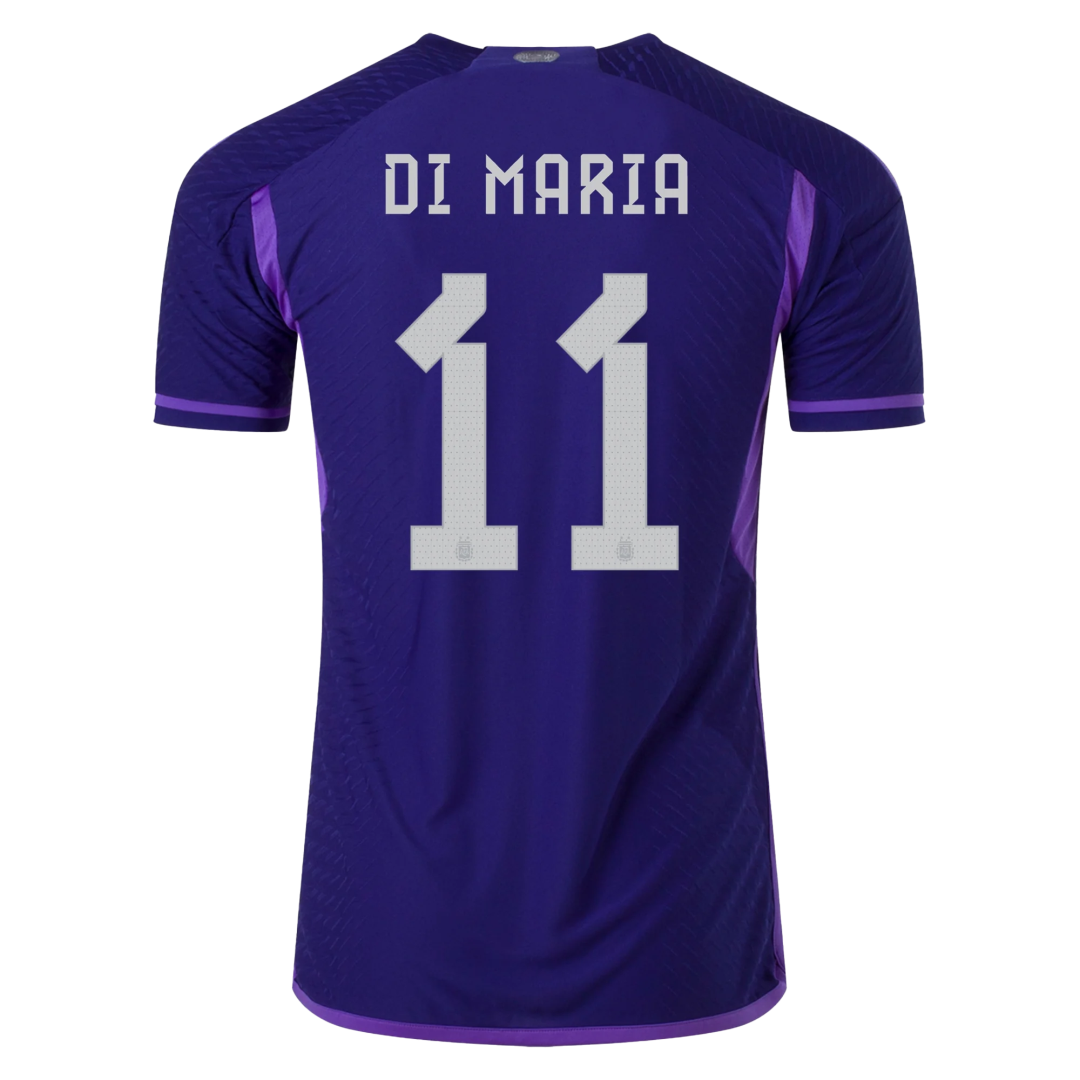 DI MARIA #11 Argentina Away Authentic Jersey World Cup 2022 | Gogoalshop