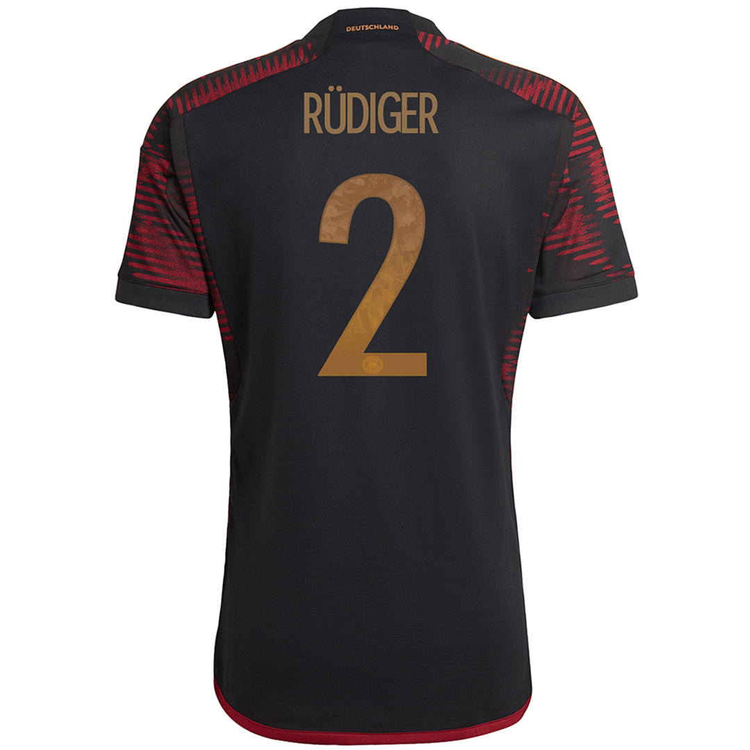 RÜDIGER #2 Germany Away Jersey World Cup 2022 | Gogoalshop