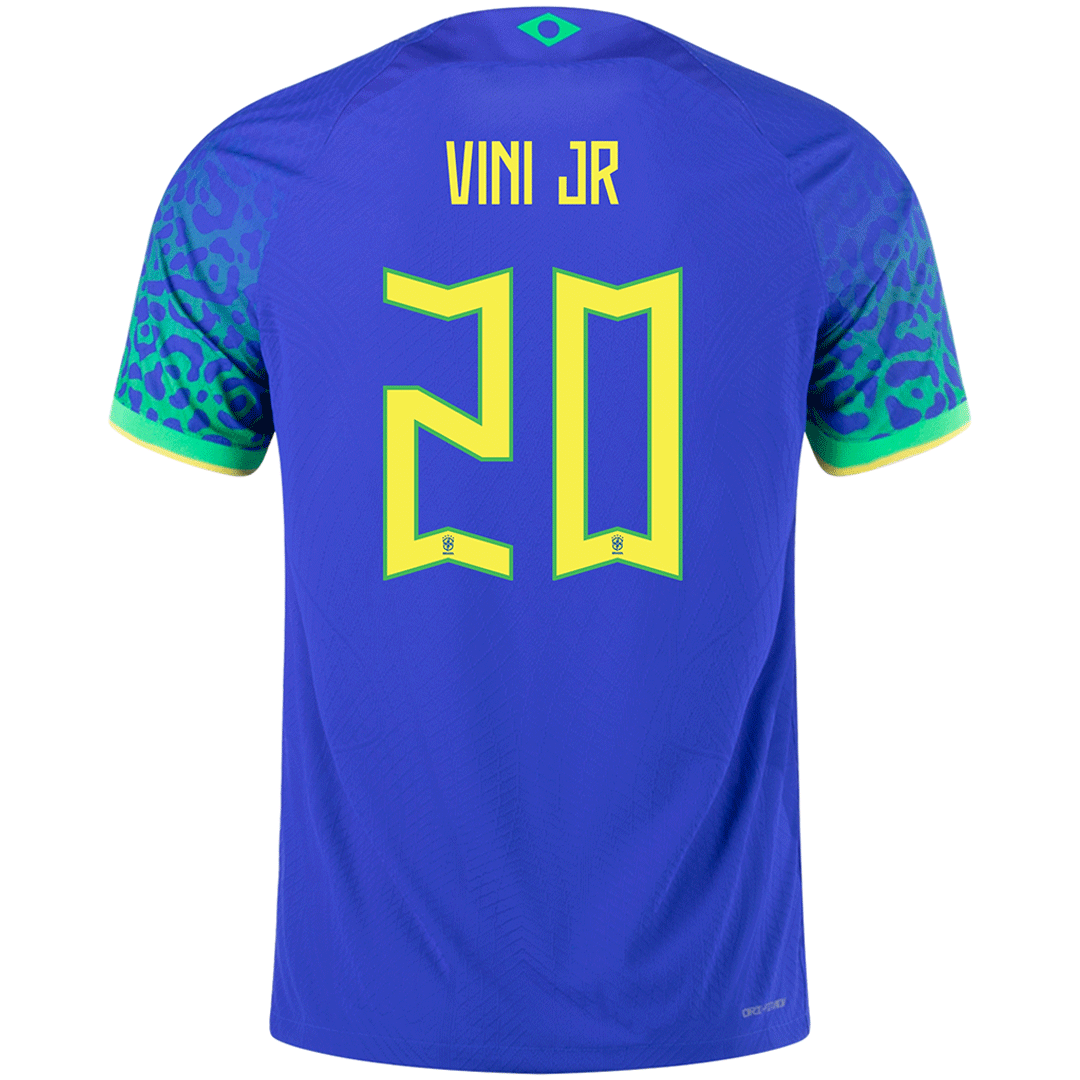 VINI JR #20 Brazil Away Authentic Jersey 2022 | Gogoalshop