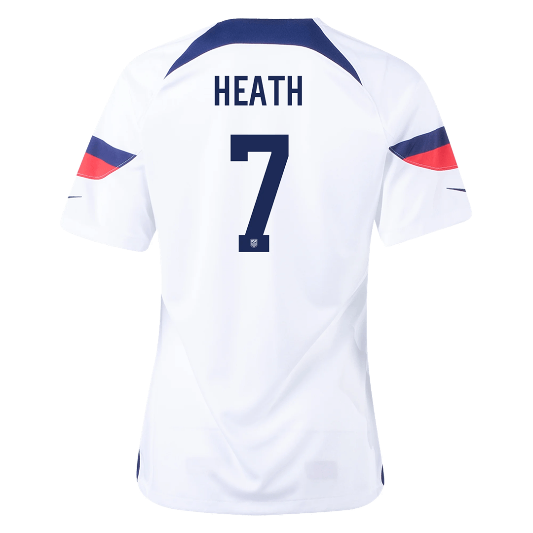 HEATH #7 USA Home Jersey World Cup 2022 Women | Gogoalshop