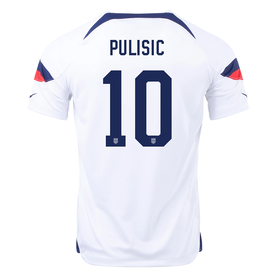 PULISIC #10 USA Home Jersey World Cup 2022 | Gogoalshop