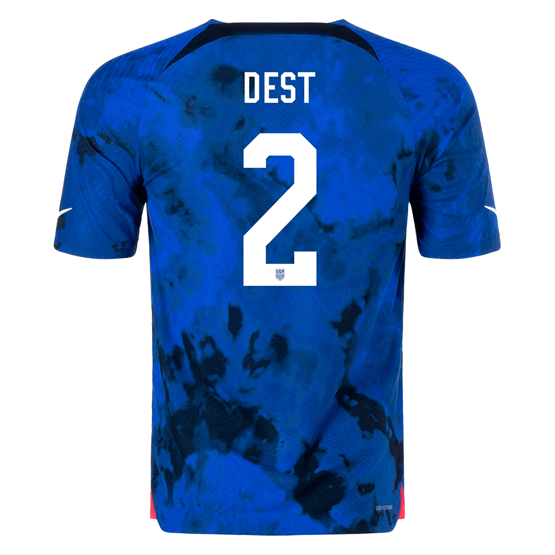 DEST #2 USA Away Authentic Jersey World Cup 2022 | Gogoalshop