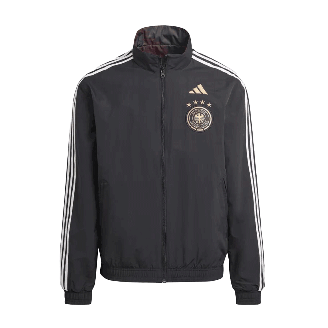 Germany Reversible Anthem Jacket World Cup 2022 Black&Red | Gogoalshop