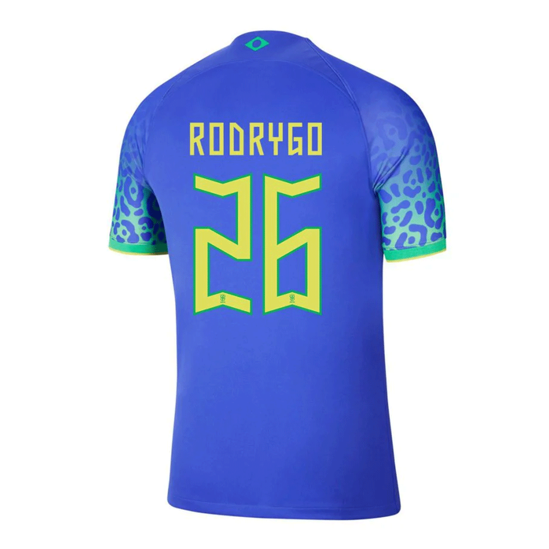 RODRYGO #26 Brazil Away Jersey World Cup 2022 | Gogoalshop