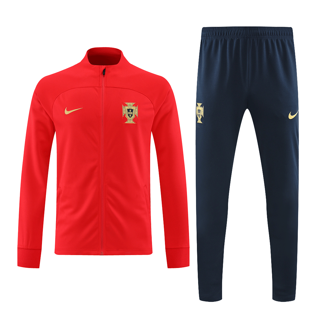 Portugal Jacket Tracksuit 2022 Red | Gogoalshop