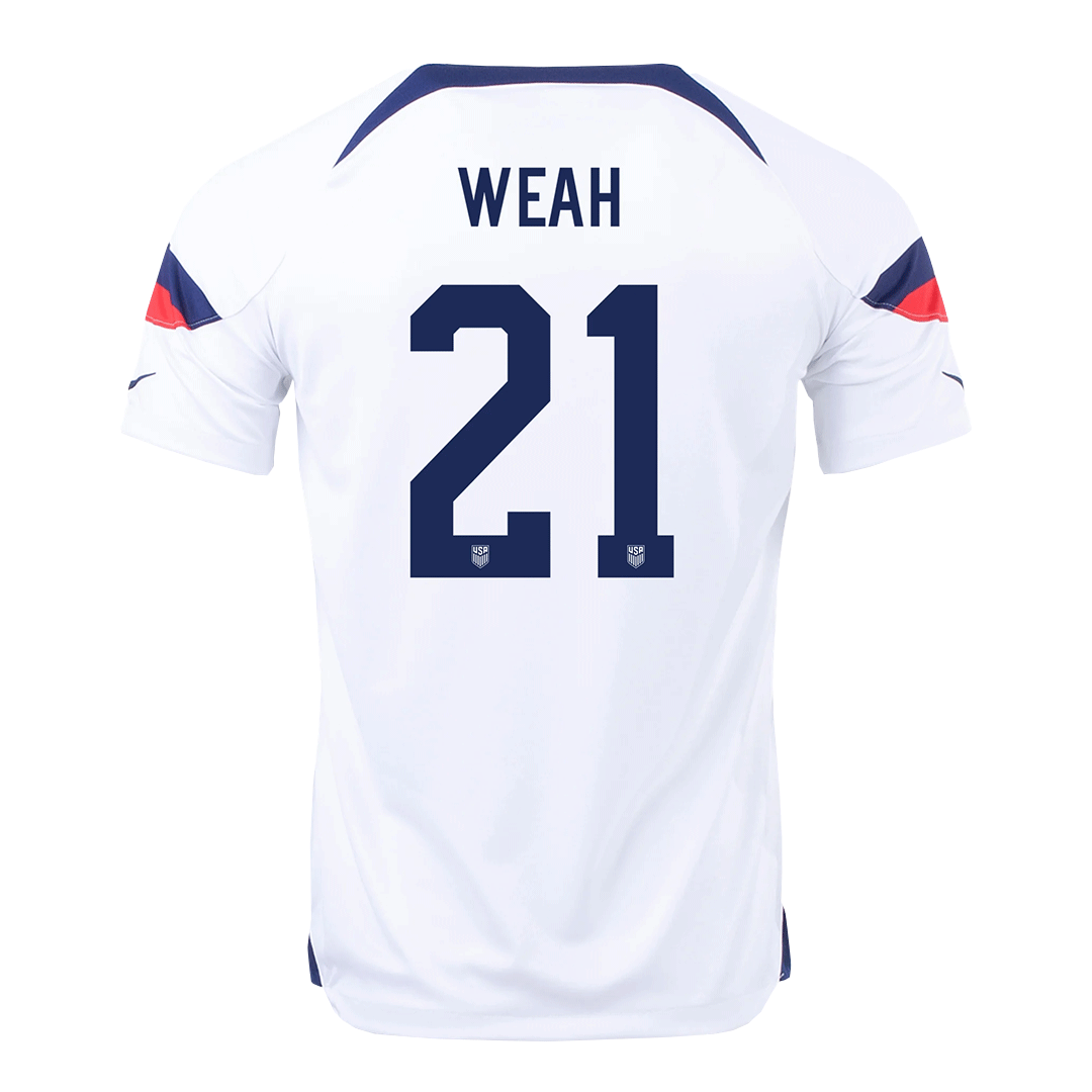 WEAH #21 USA Home Jersey World Cup 2022 | Gogoalshop