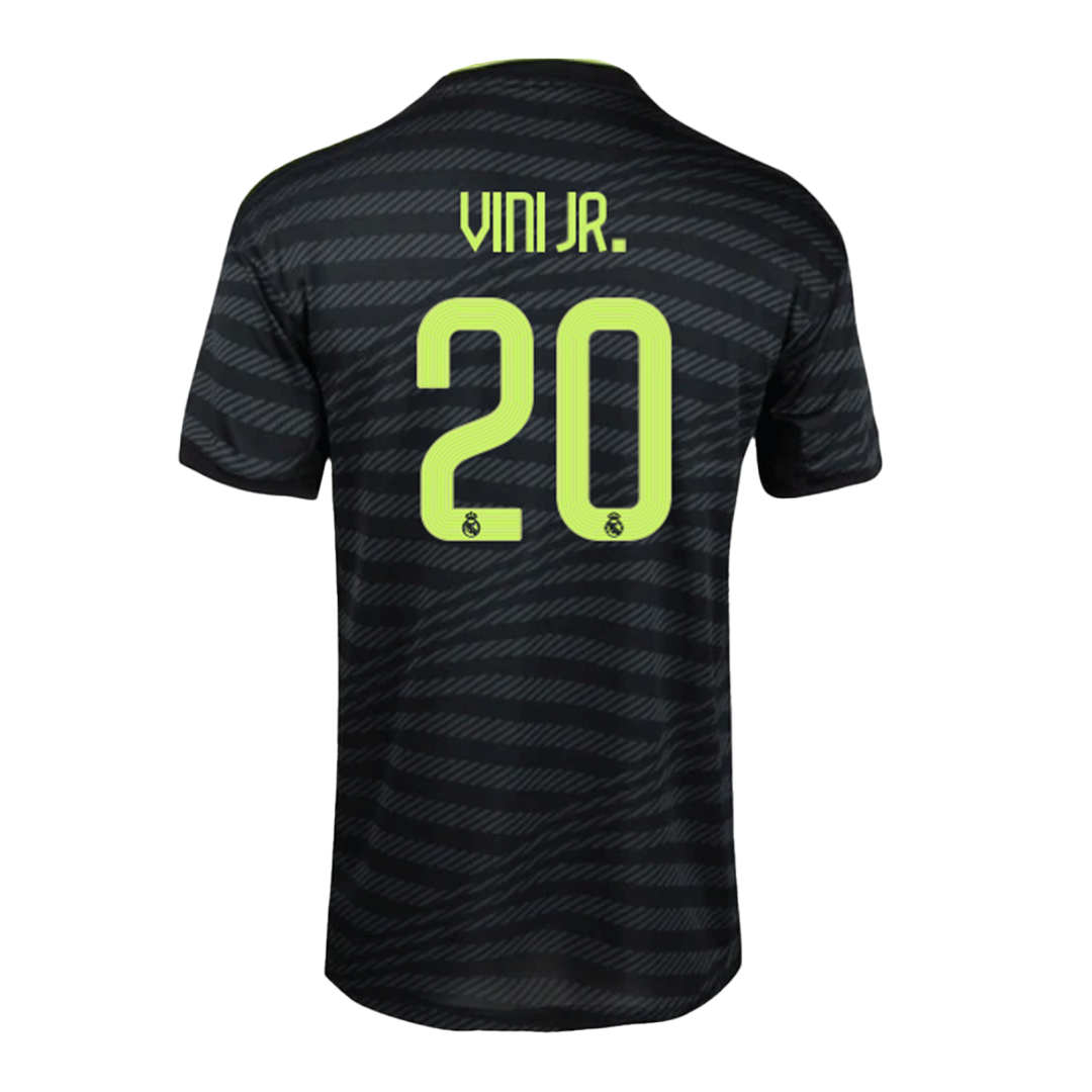 VINI JR. #20 Real Madrid Third Away Jersey 2022/23 | Gogoalshop