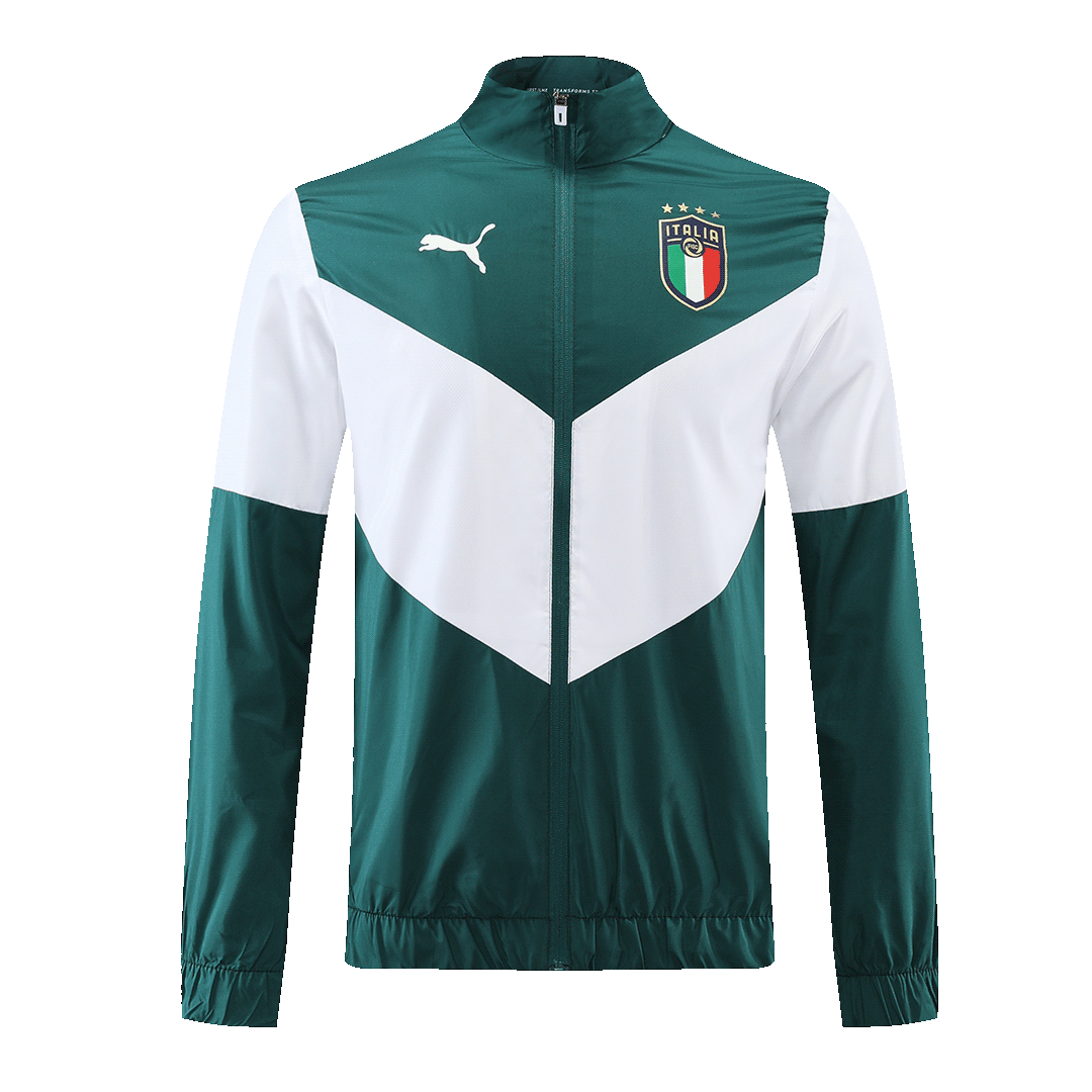 Italy Jacket 2022 - Green&White | Gogoalshop