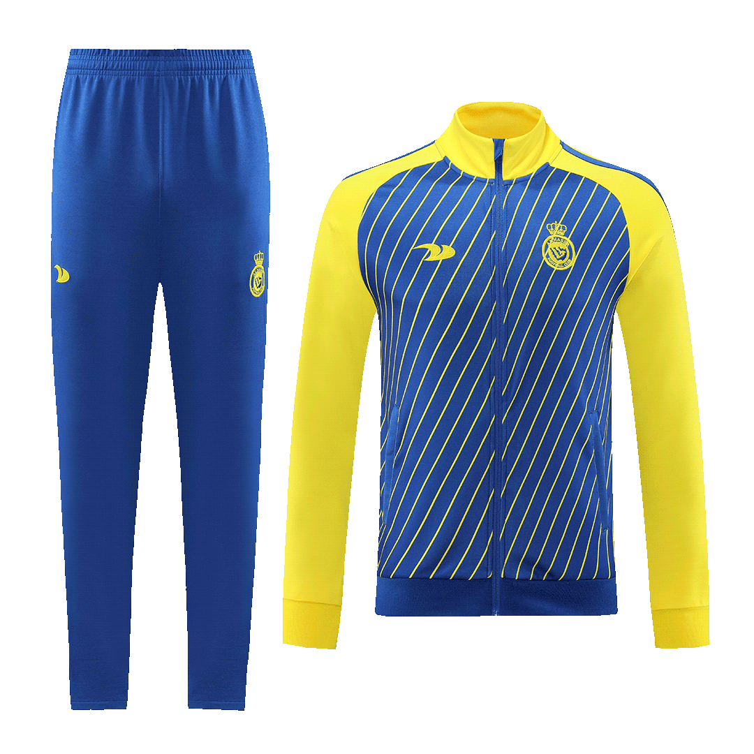Al Nassr Jacket Tracksuit 2022/23 Blue | Gogoalshop
