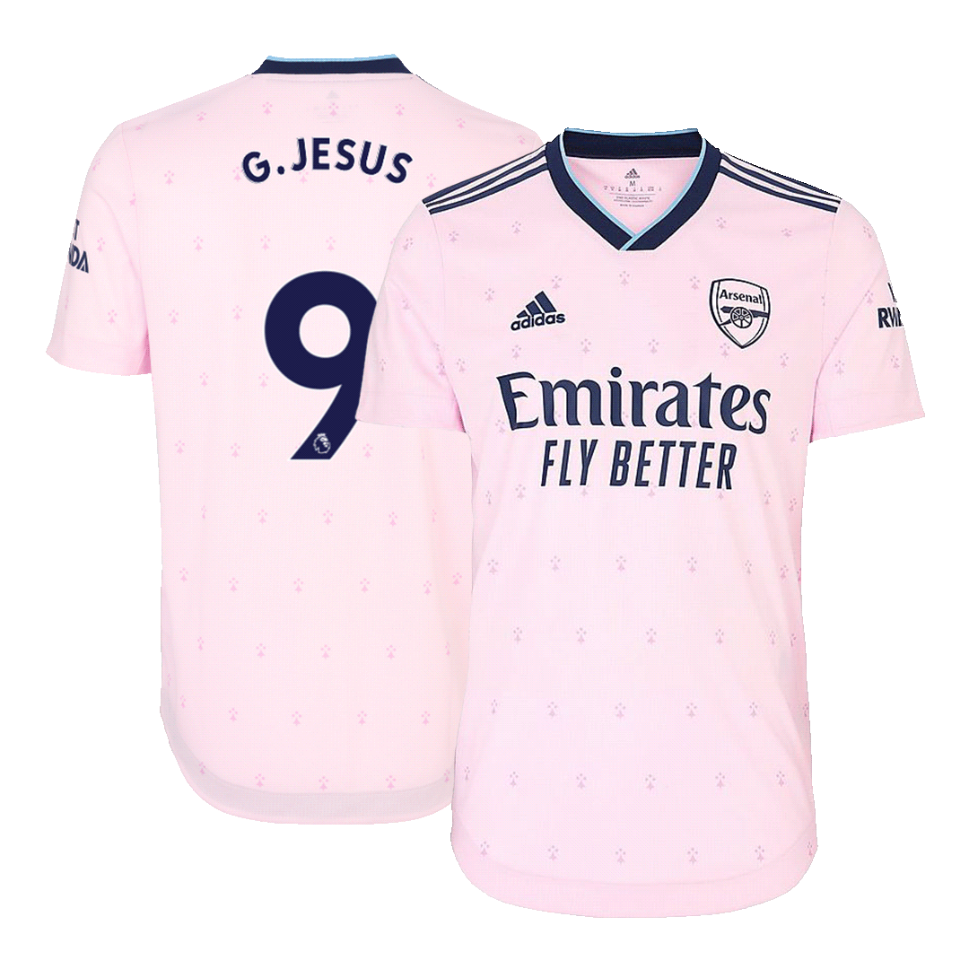 G.JESUS #9 Arsenal Third Away Authentic Jersey 2022/23 | Gogoalshop