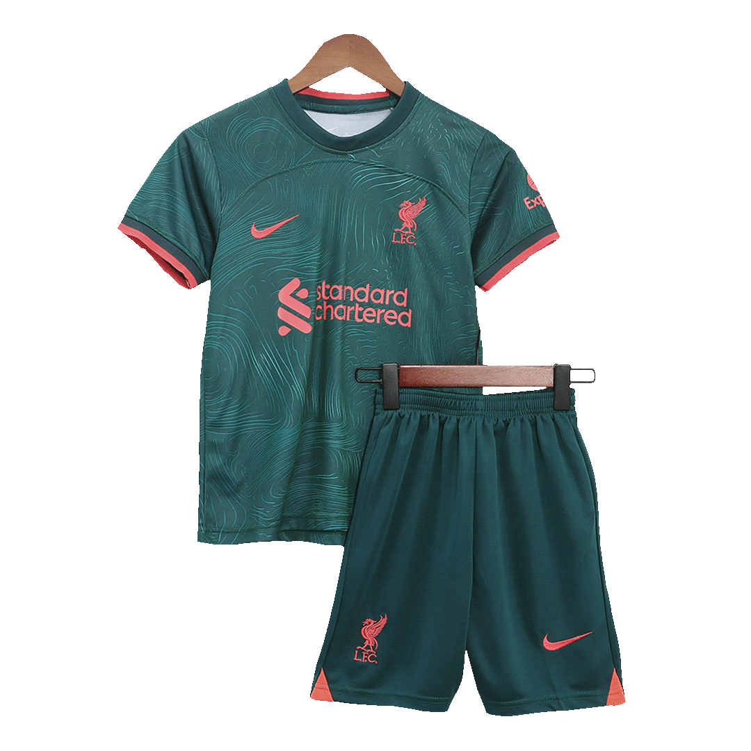 Liverpool Third Away Kids Jerseys Kit 2022/23 | Gogoalshop