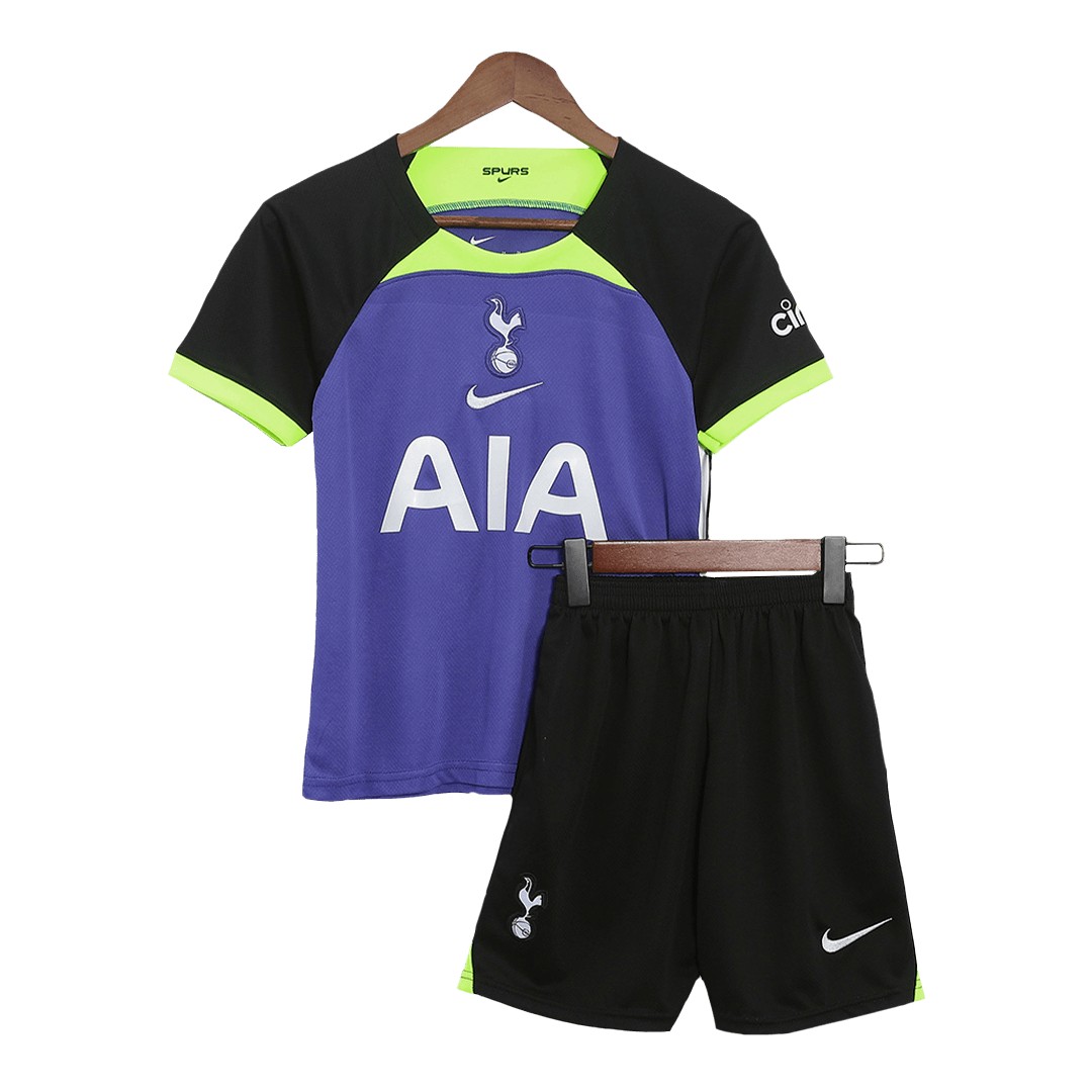 Tottenham Hotspur Away Kids Jerseys Kit 2022/23 | Gogoalshop