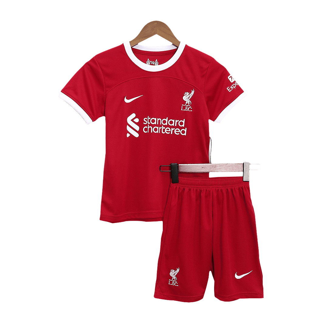 Liverpool Home Kids Jerseys Kit 2023/24 | Gogoalshop