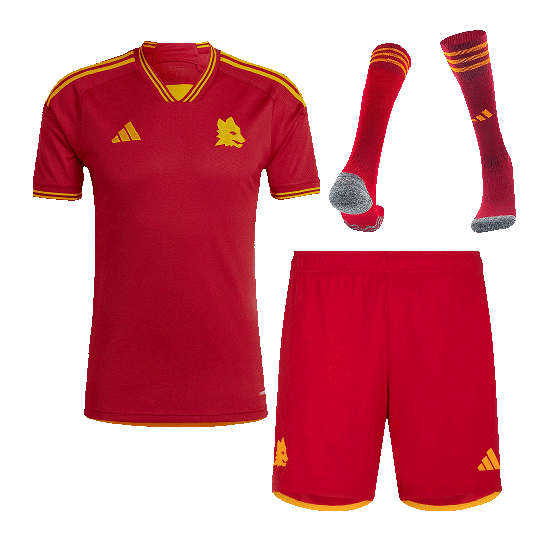 Roma Home Jerseys Full Kit 2023/24 | Gogoalshop