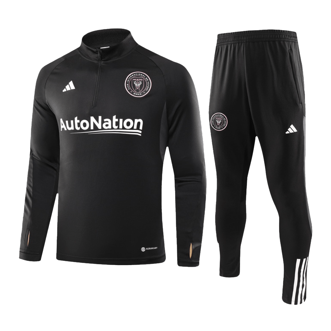 Inter Miami CF 1/4 Zip Tracksuit 2023/24 Kids Black | Gogoalshop