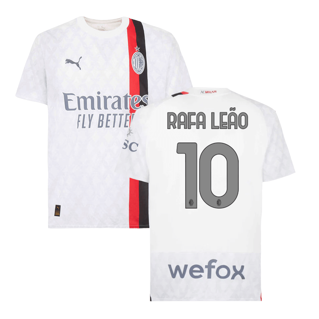 RAFA LEÃO #10 AC Milan Away Soccer Jersey 2023/24 | Gogoalshop
