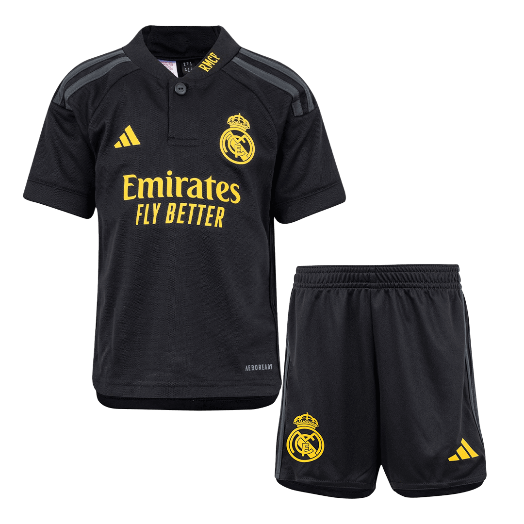 Real Madrid Third Away Kids Soccer Jerseys Kit 2023/24 | Gogoalshop