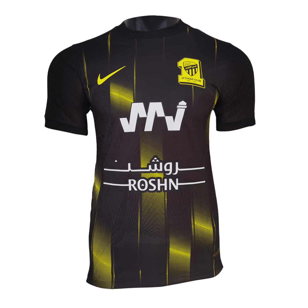 Al Ittihad Saudi Third Away Authentic Soccer Jersey 2023/24 | Gogoalshop