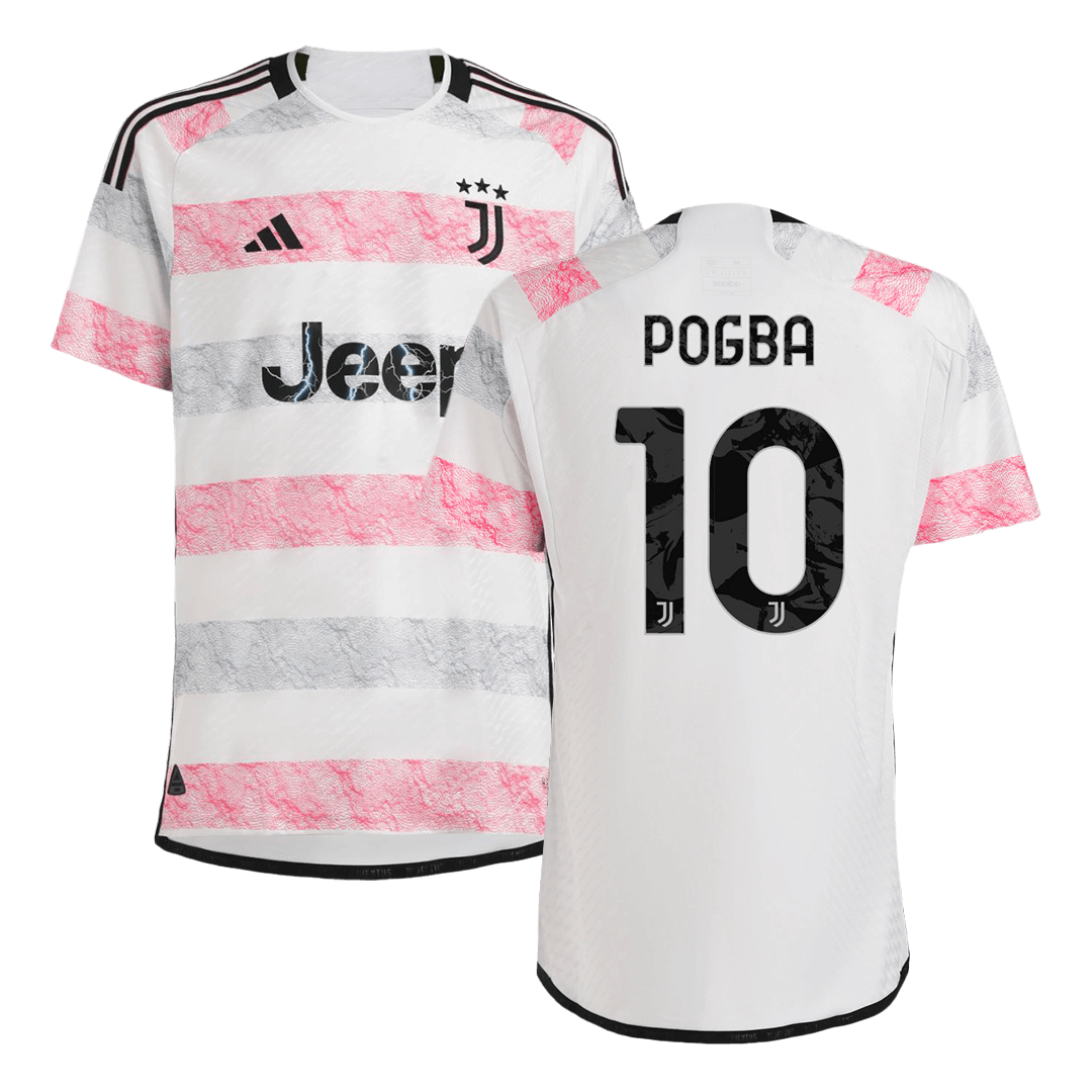 POGBA #10 Juventus Away Authentic Soccer Jersey 2023/24 | Gogoalshop