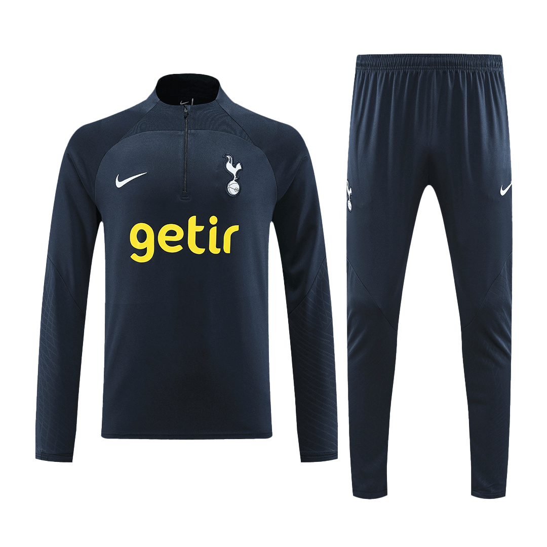 Tottenham Hotspur 1/4 Zip Tracksuit 2023/24 Navy | Gogoalshop