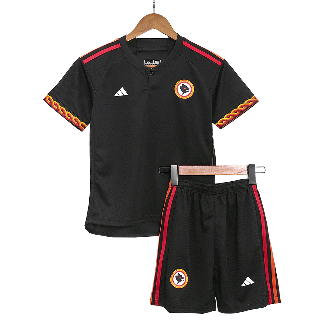 Roma Third Away Kids Soccer Jerseys Kit 2023/24 | Gogoalshop
